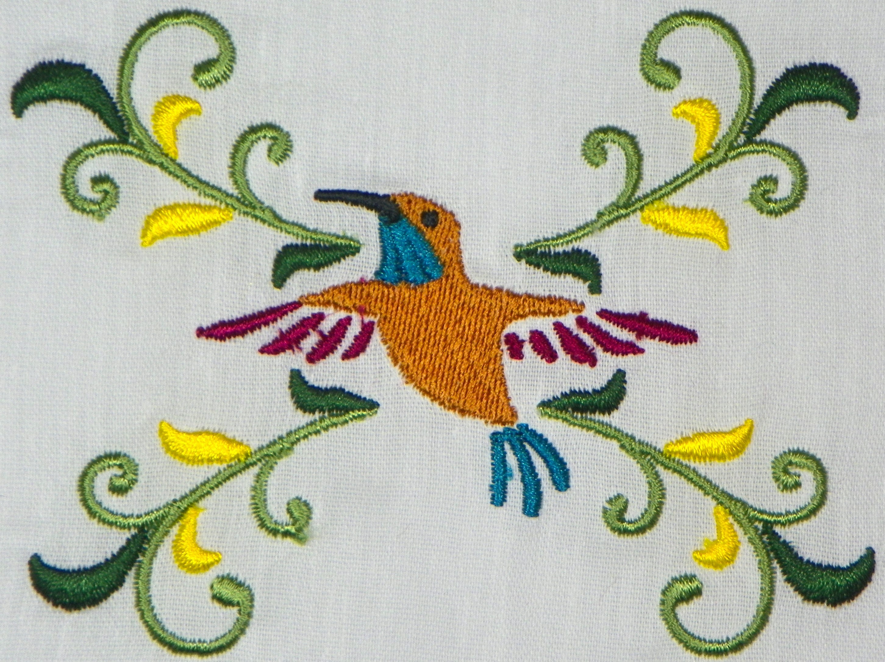 Hummingbird Borders-DAH-NLS 6 Machine Embroidery designs | Etsy
