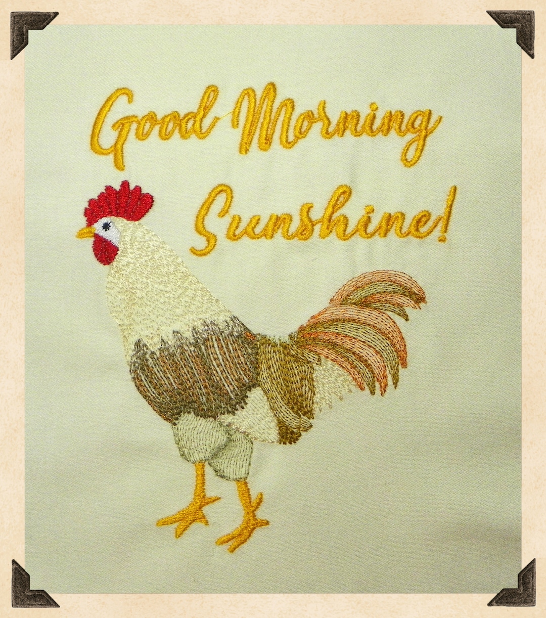 Good-morning-sunshine-5x7-cr-cf-nls (1 Machine Embroidery Design) - Etsy