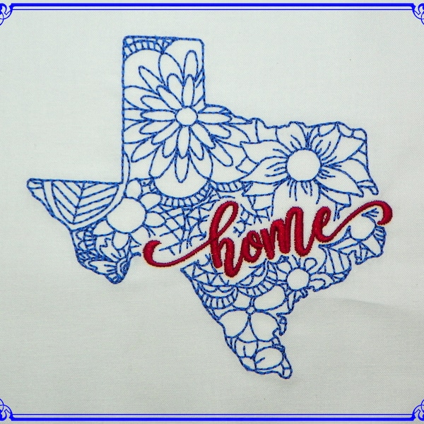 Texas Embroidery - Etsy