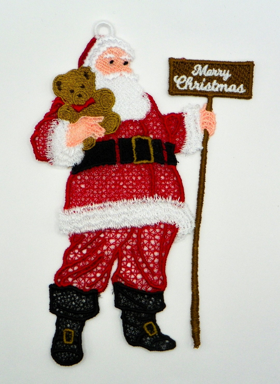 Fsl-father-christmas-5x7-cr-cf-nls (1 Machine Embroidery Design) - Etsy