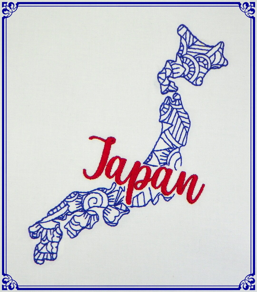 Japan-map-5x7-cf-nls (1 Machine Embroidery Design) - Etsy