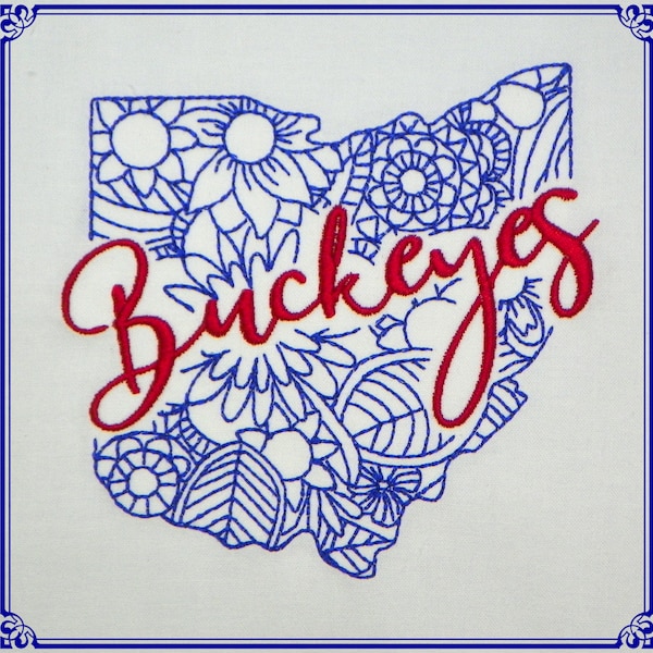 Buckeyes Embroidery - Etsy
