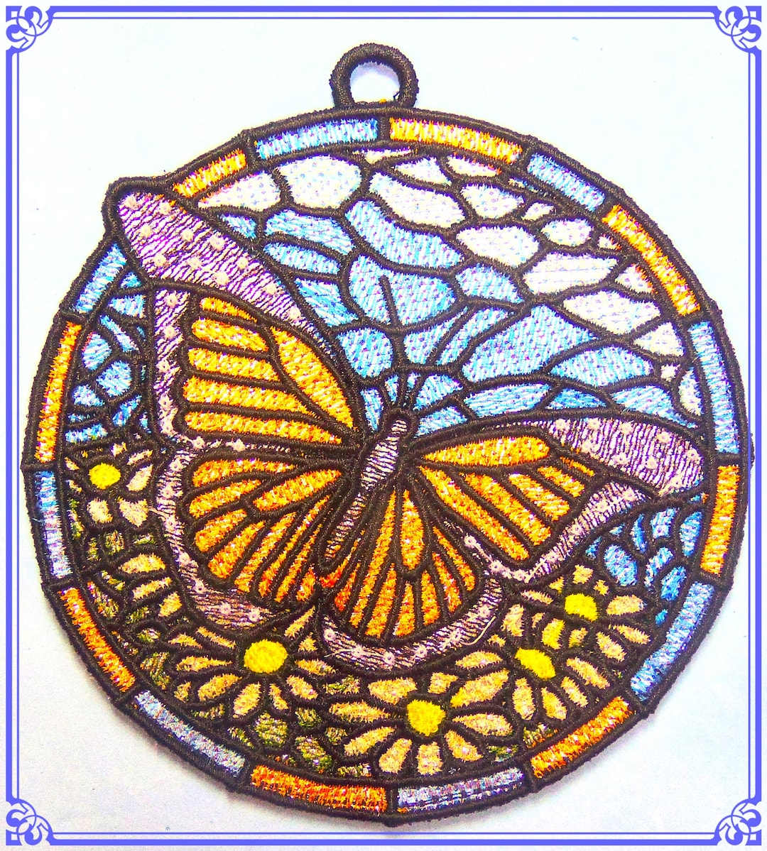 Fsa-organza-stained-glass-butterfly-5x7-cf-nls (1 Machine Embroidery ...