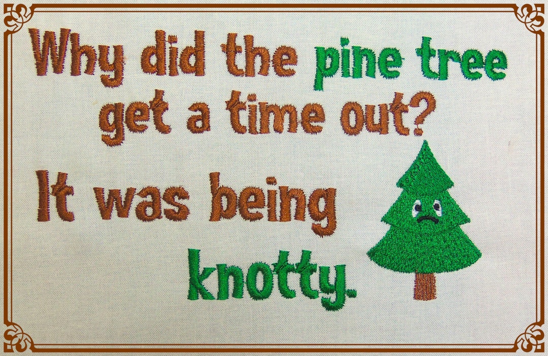 Knotty-pine-tree-5x7-cr-cf-nls (1 Machine Embroidery Design) - Etsy