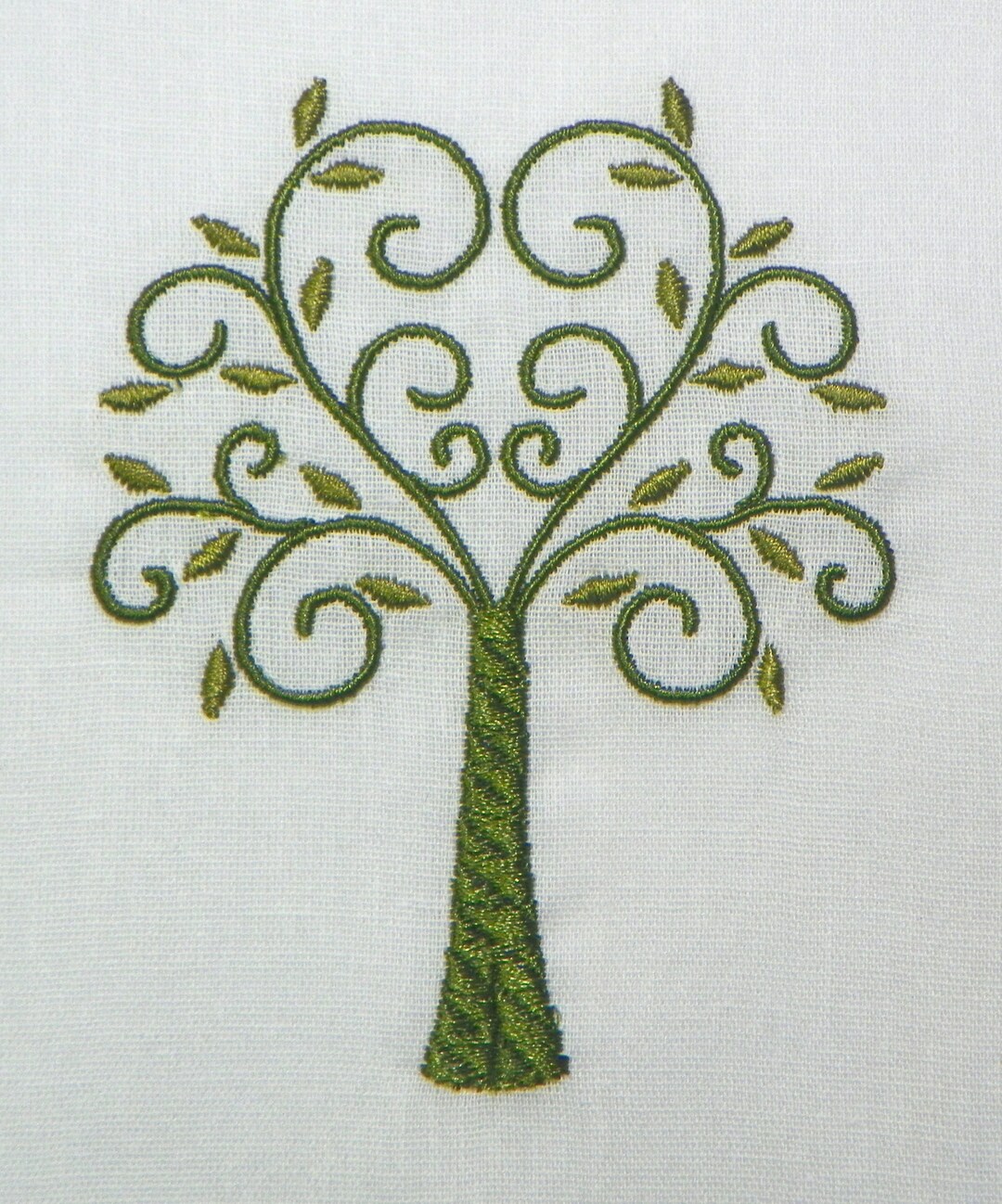 Curly-trees-4x4-dah-nls (6 Machine Embroidery Designs) - Etsy