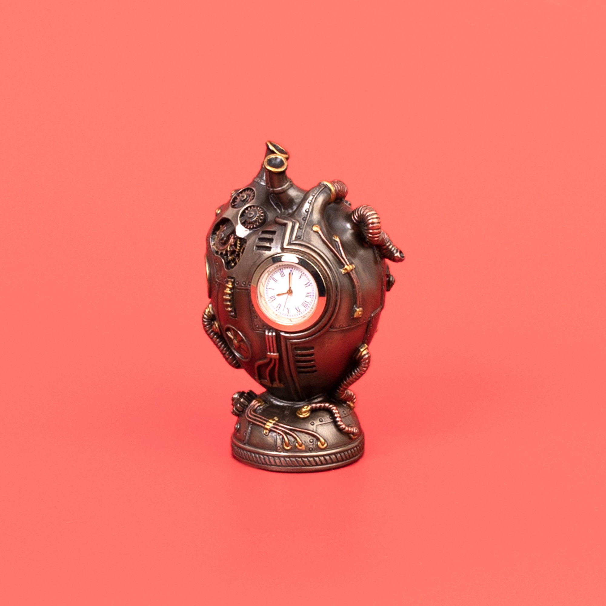 Steampunk Heart Clock