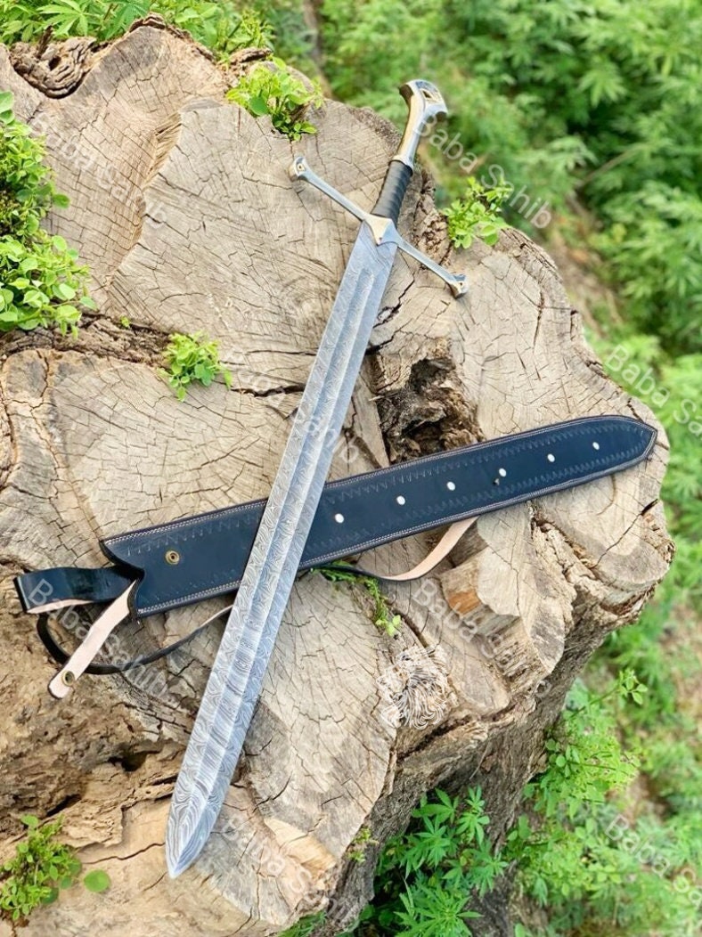 Anduril Sword Lord of the Rings King Aragorn Ranger Replica - Etsy