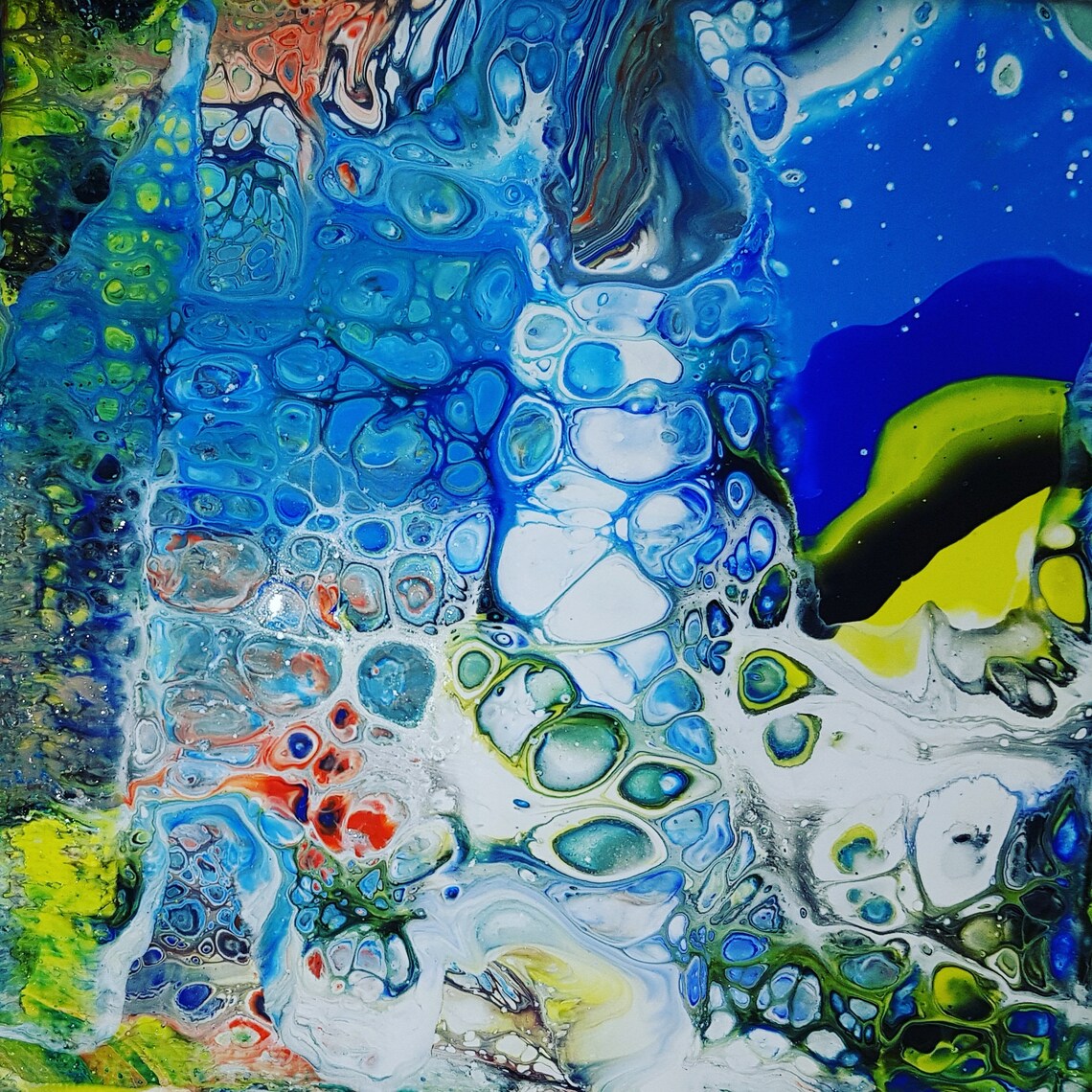 Self-made Set Creative Box Pouring Art Party Fun Craft - Etsy