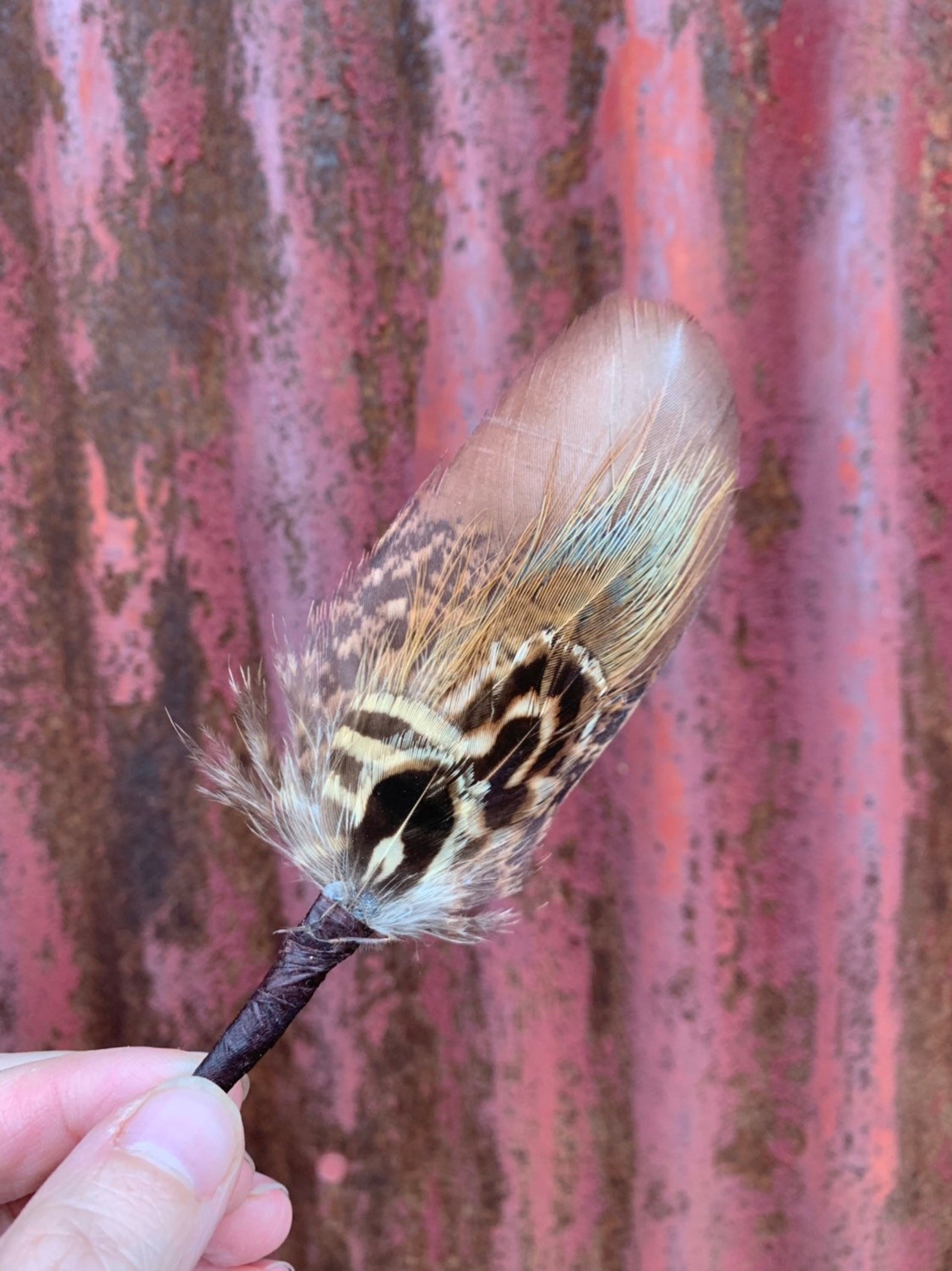 Handmade Feather Hat Pin Statement Piece Hat Accessory - Etsy