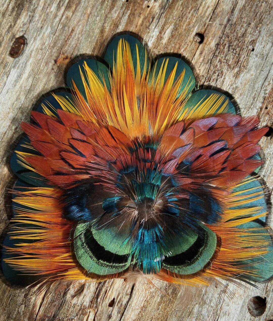 Custom Made to Order Butterfly Handmade Feather Hatband Unique, Made ...