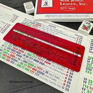 Personalized Mahjong Line Finder Reader Clear Transparent Acrylic ...