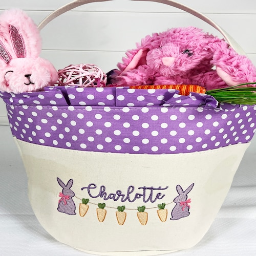 Personalized Easter Basket Customized Easter Basket | Etsy