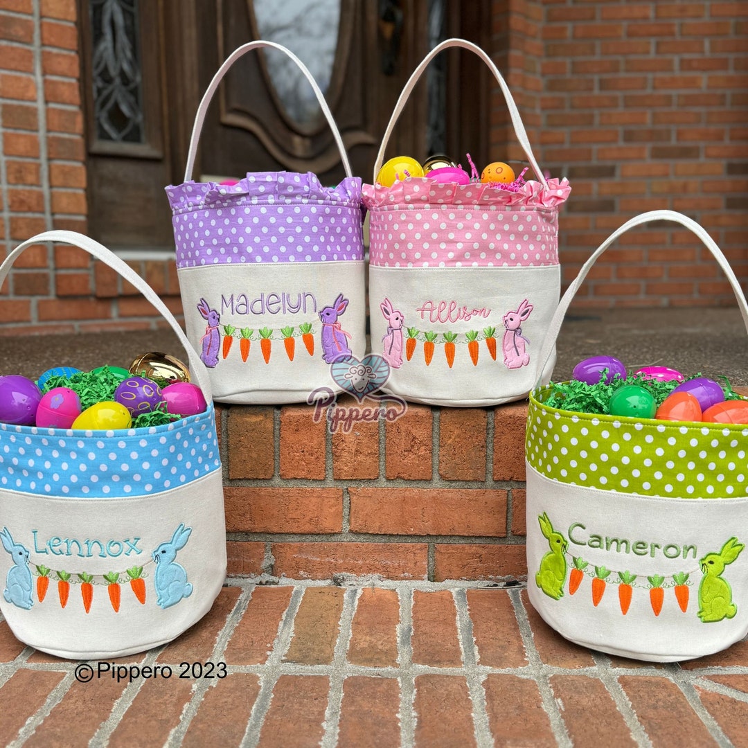 Personalized Easter Basket, Customized Easter Basket, Kid's Easter ...