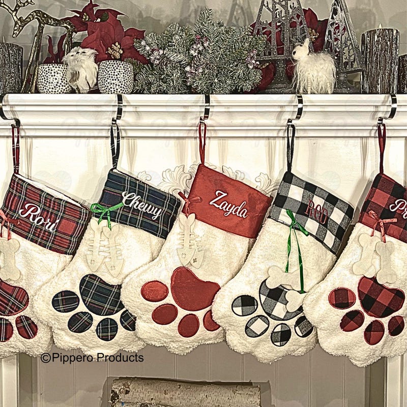 Paws Christmas Cat - Etsy