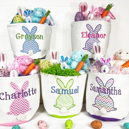 Personalized Easter Basket Customized Easter Basket - Etsy