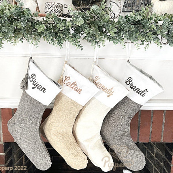 Modern Stocking - Etsy