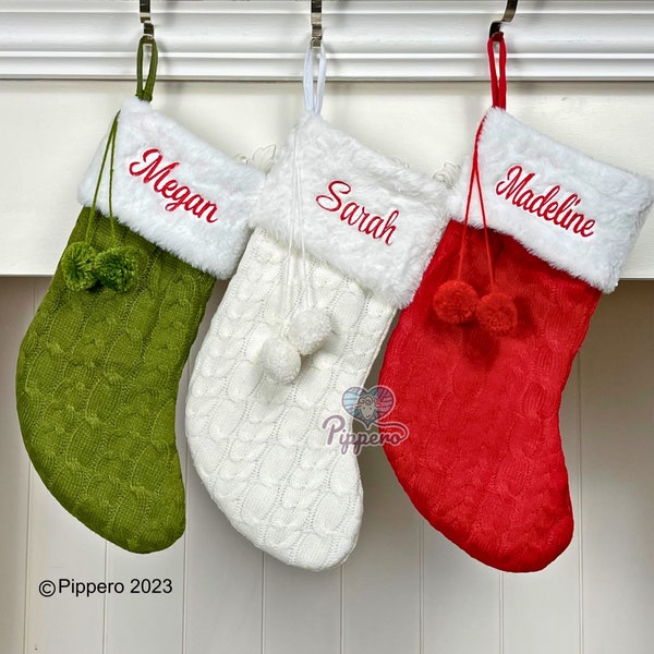 Personalized Furry Stocking - Etsy