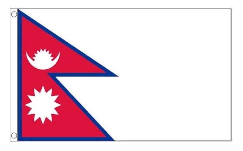 NEPAL FLAG 5X3 FEET (150cm X 90cm) - Etsy