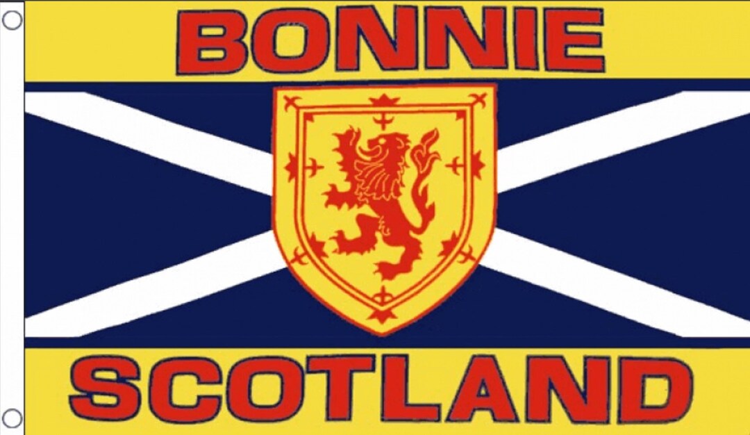 BONNIE SCOTLAND FLAG 150cm X 90cm 5x3 Feet Scottish Flags - Etsy