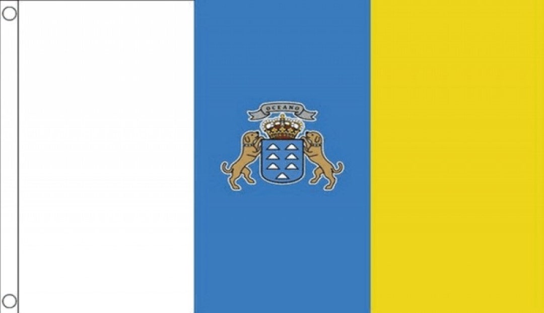 CANARY ISLANDS Spain Spanish FLAG 150cm X 90cm 5x3 Feet - Etsy