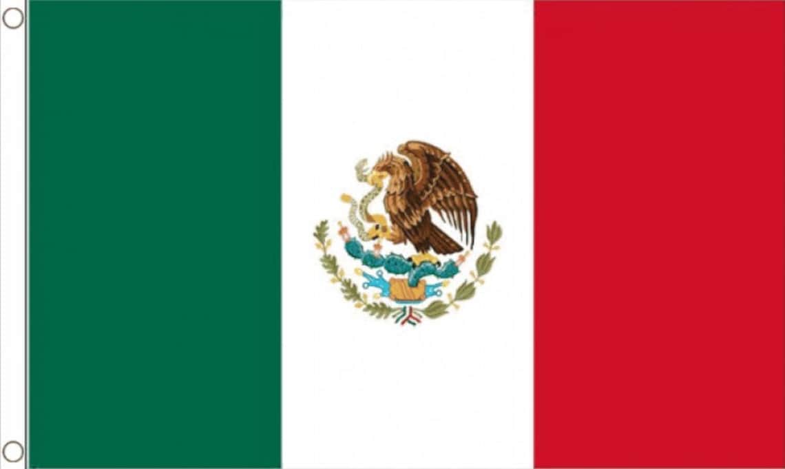 MEXICO FLAG 5X3 FEET (150cm X 90cm) Mexican Flags - Etsy