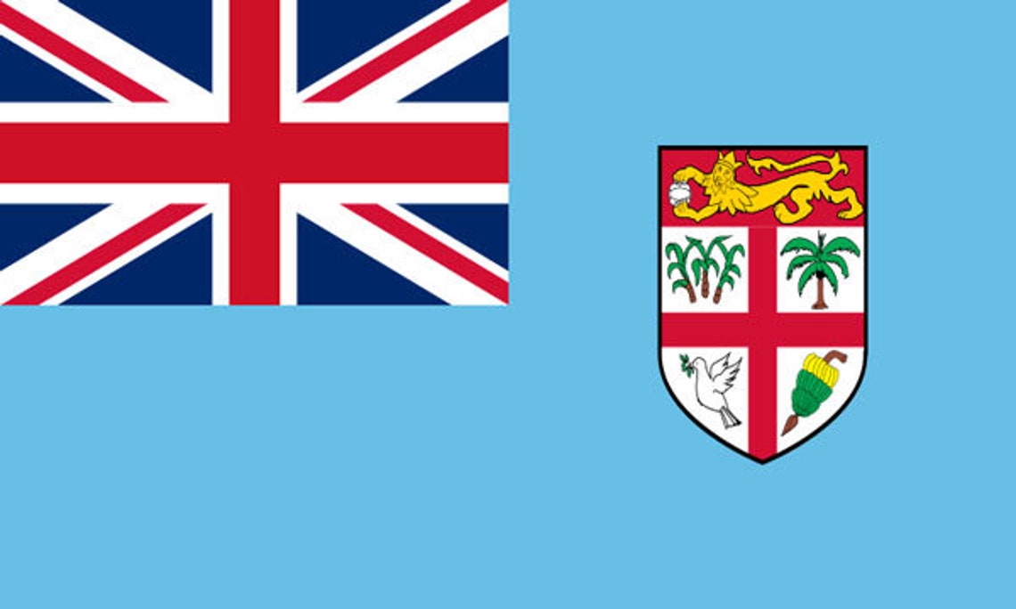 FIJI FLAG 5X3 FEET (150cm X 90cm) - Etsy