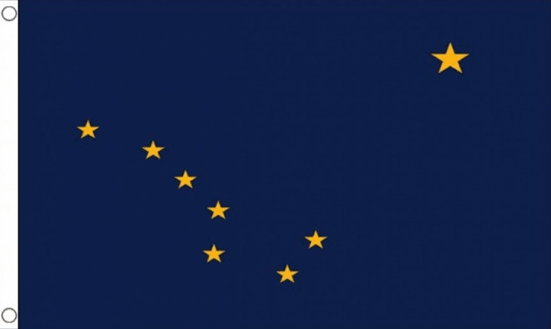 ALASKA FLAG USA 150cm X 90cm Alaskan Flags 5x3 Feet - Etsy
