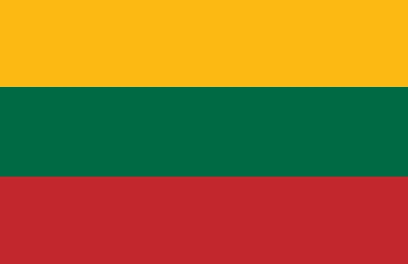 LITHUANIA FLAG 5X3 FEET 150cm X 90cm - Etsy