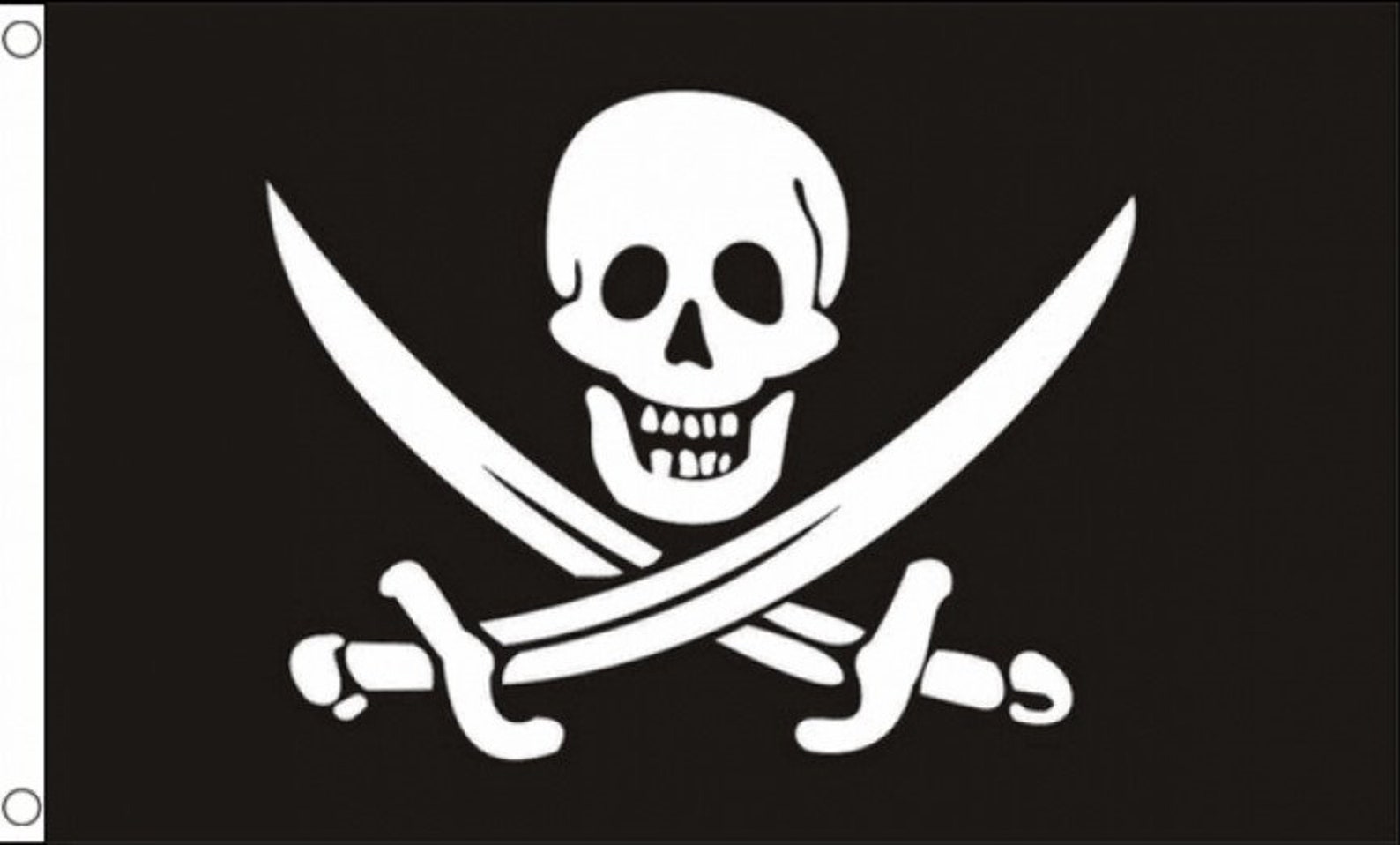 CALICO JACK RACKHAM Pirate Flag 5X3 Feet (150cm X 90cm) - Etsy