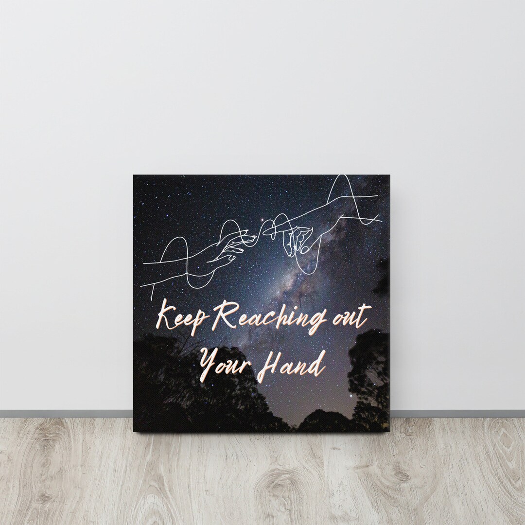 Licensed Keep Reaching Out Your Hand Thin Canvas/ Nesta and Cassian ...