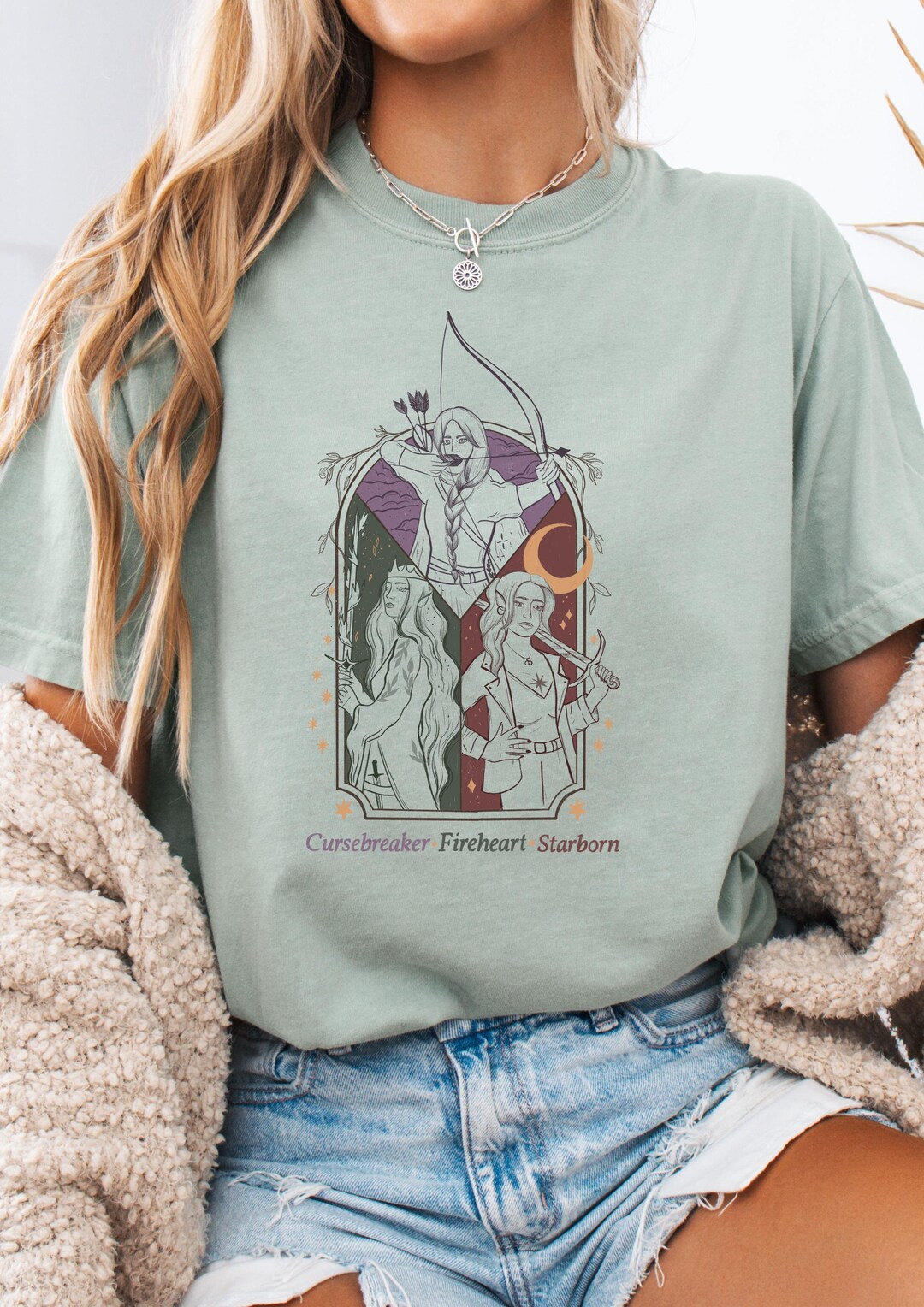 Licensed Maasverse Sweatshirt/ SJM FMC/ Acotar/ Aelin Galanthynius ...