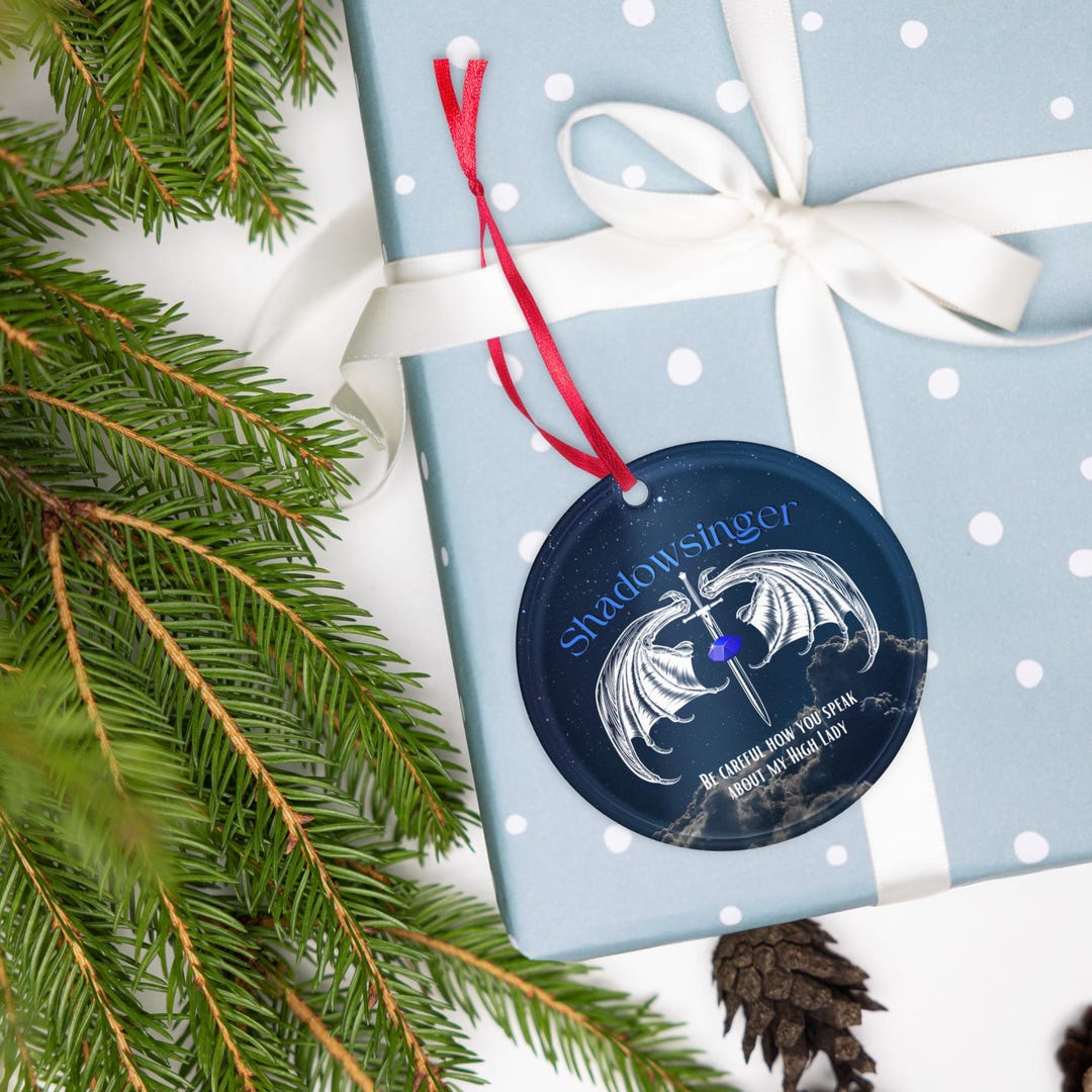 Licensed Acotar Azriel Acrylic Ornament/ Acotar Theme Ornaments ...