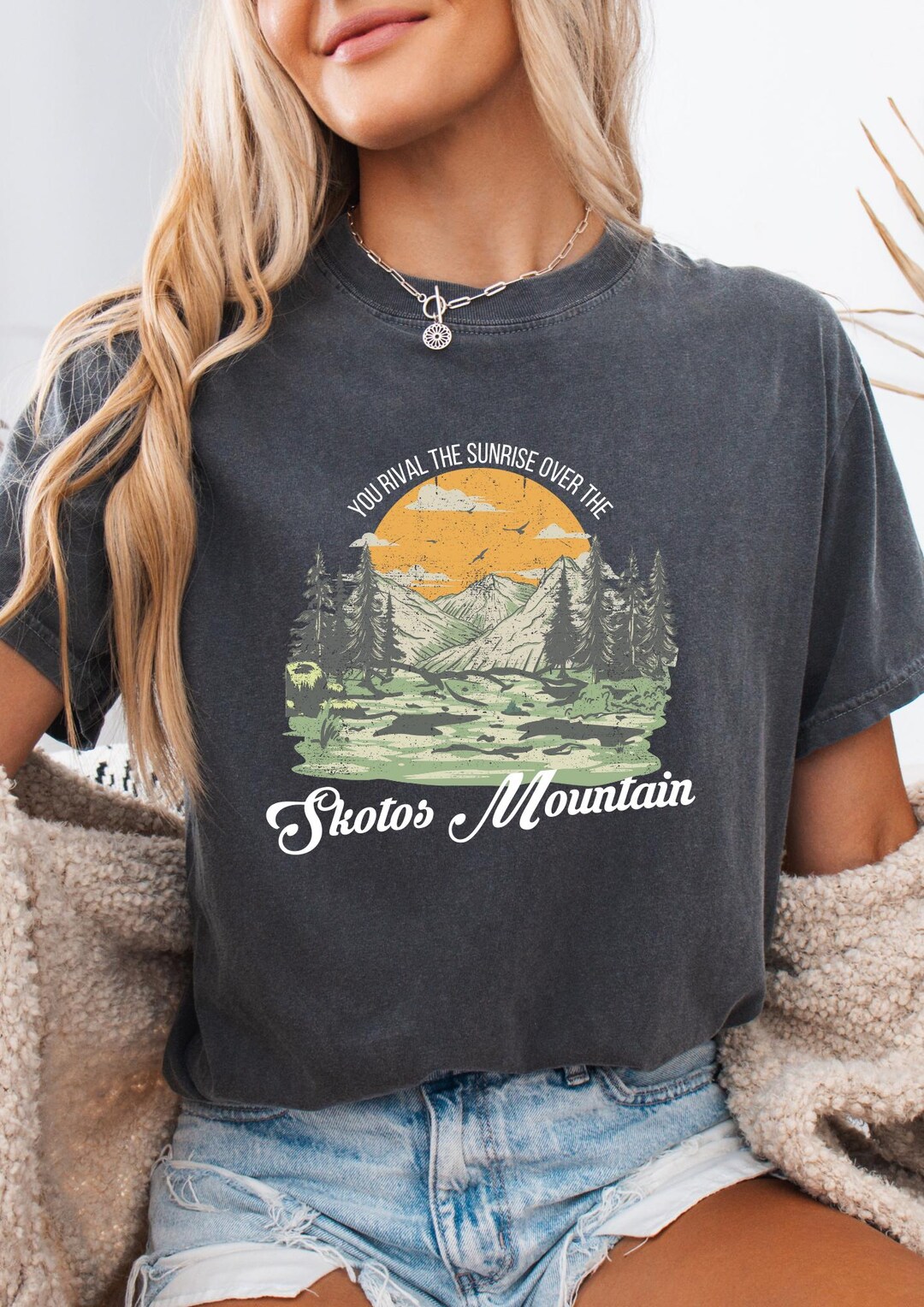 Licensed From Blood and Ash Shirt/ Skotos Mountains/ FBAA/ JLA/ Flesh ...