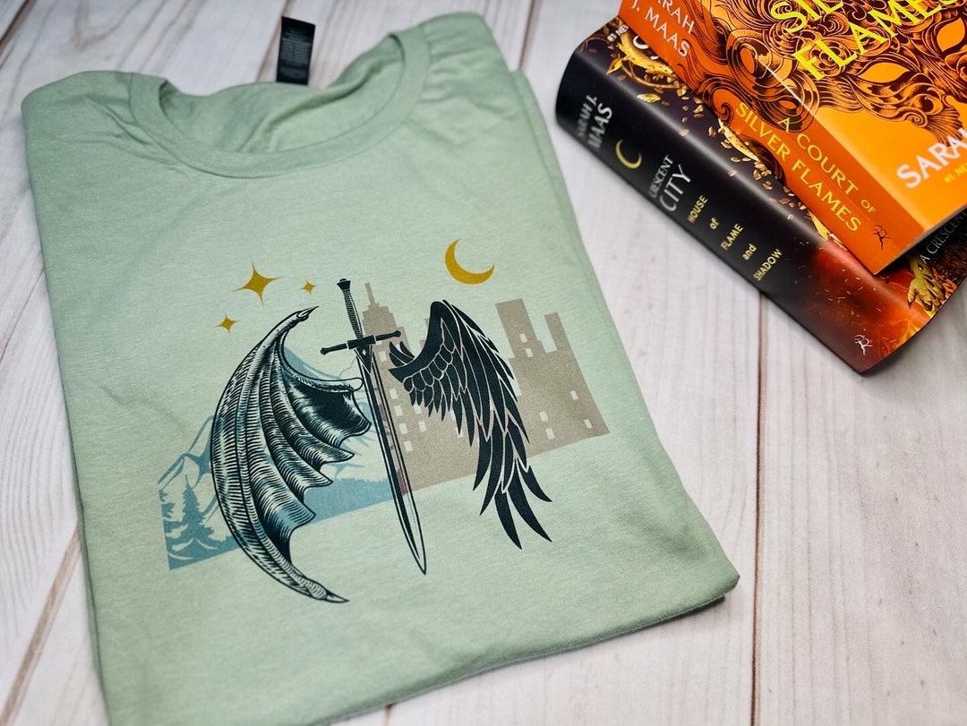 OFFICIAL LICENSED Crescent City and Acotar Crossover Comfort Colors ...