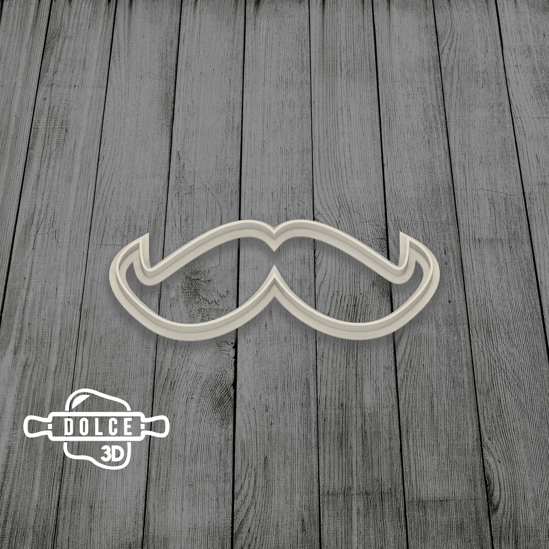 Moustache Petit Cookie Cutter - Etsy
