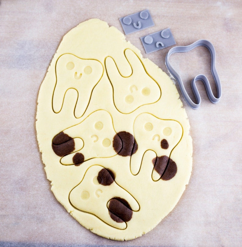 Tooth With Face Cookie Cutter - Etsy