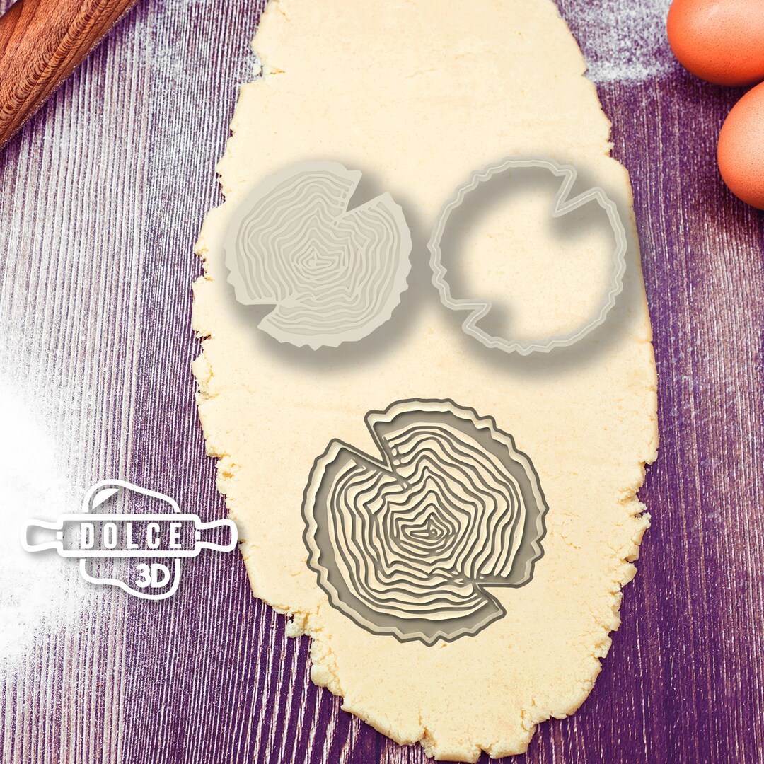 Wood Slice Cookie Cutter Pattern 4 - Etsy