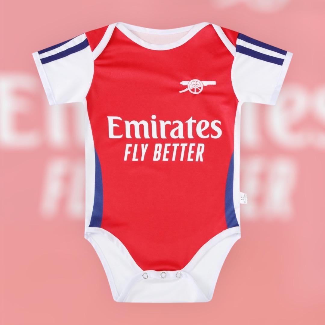 Baby Bodysuit Arsenal Home Kit 2024/25 - Etsy