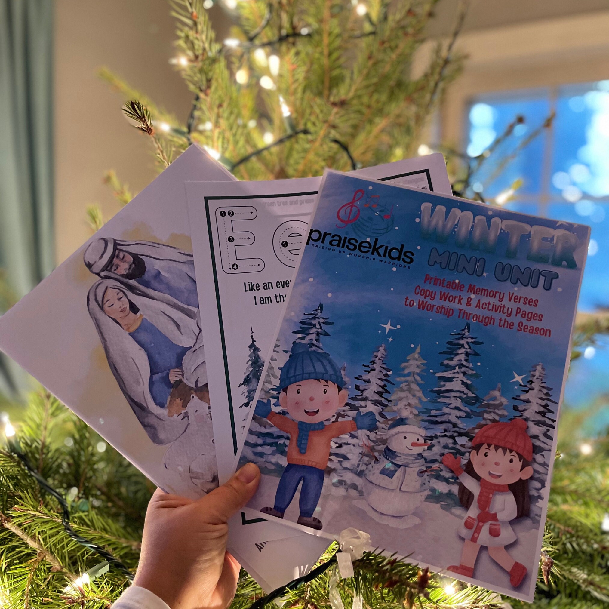 Winter Mini Unit Printable - Praisekids: Raising up Worship Warriors - Etsy