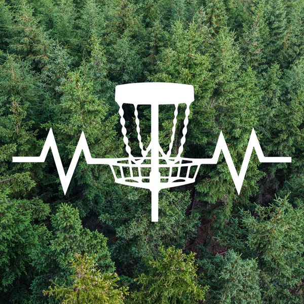 Disc Golf Window Decal - Etsy