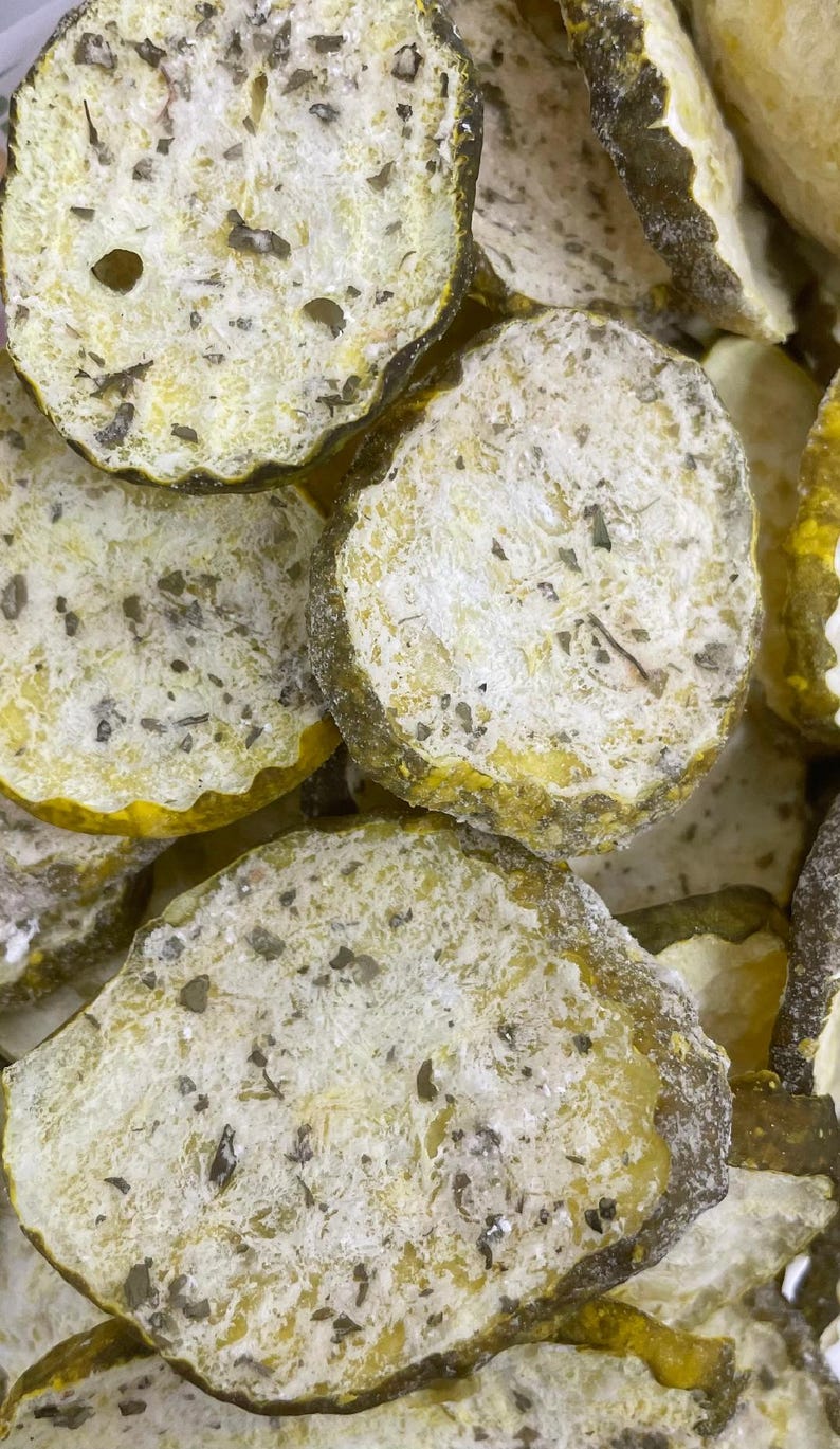 Freeze Dried Ranch Pickles, Pickle Chips, Freeze Dried Snacks, Healthy ...