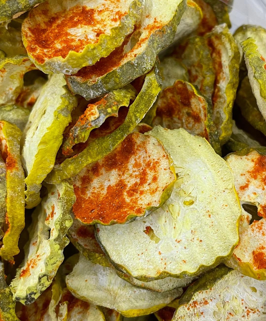 Freeze Dried Hot Pickles, Pickle Chips, Freeze Dried Snacks, Healthy ...