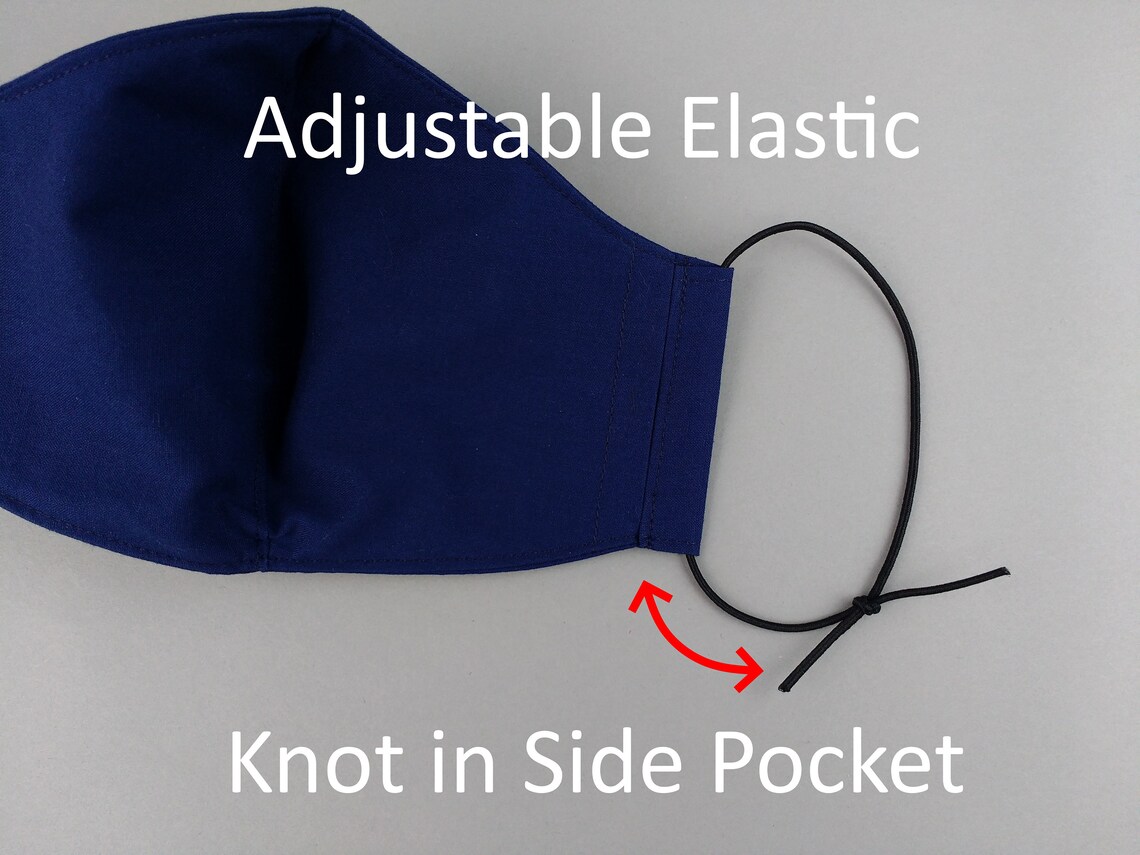 Face Mask Pattern PDF With Filter Pocket Sewing Pattern Tutorial PDF ...