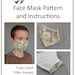Face Mask Pattern PDF With Filter Pocket Sewing Pattern Tutorial PDF ...