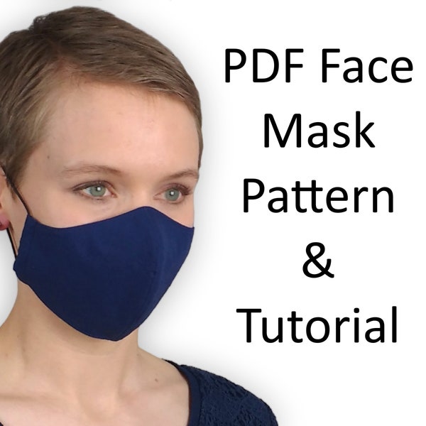 Face Mask Pattern - Etsy