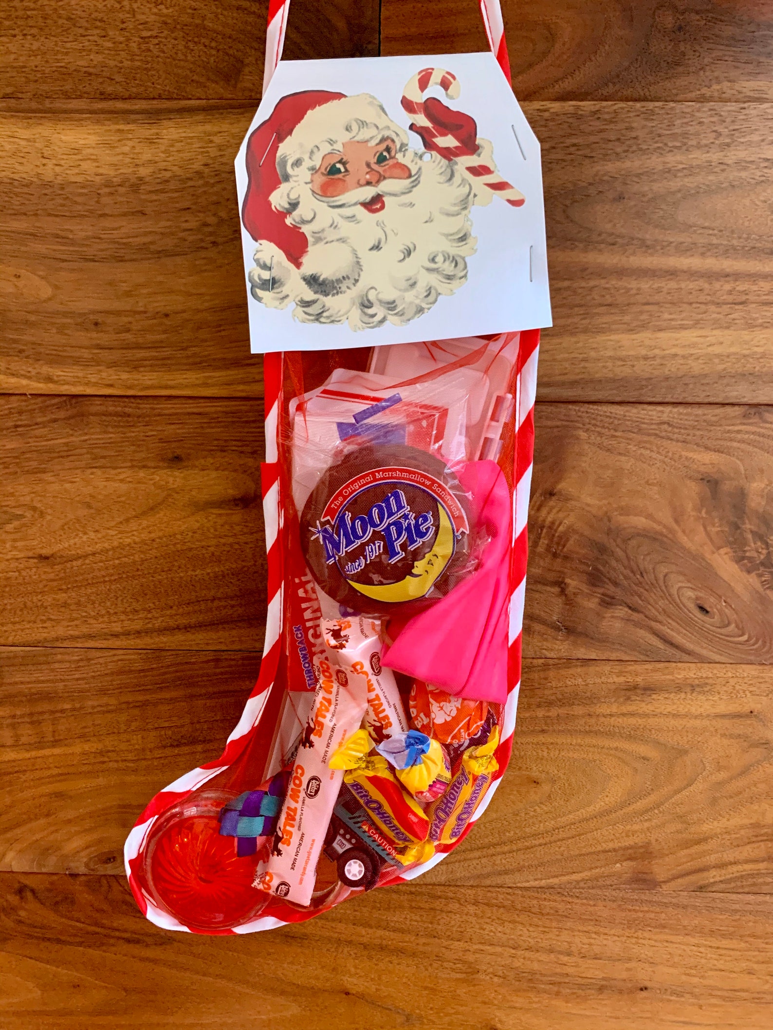 Vintage Inspired Mesh Christmas Stocking - Etsy UK