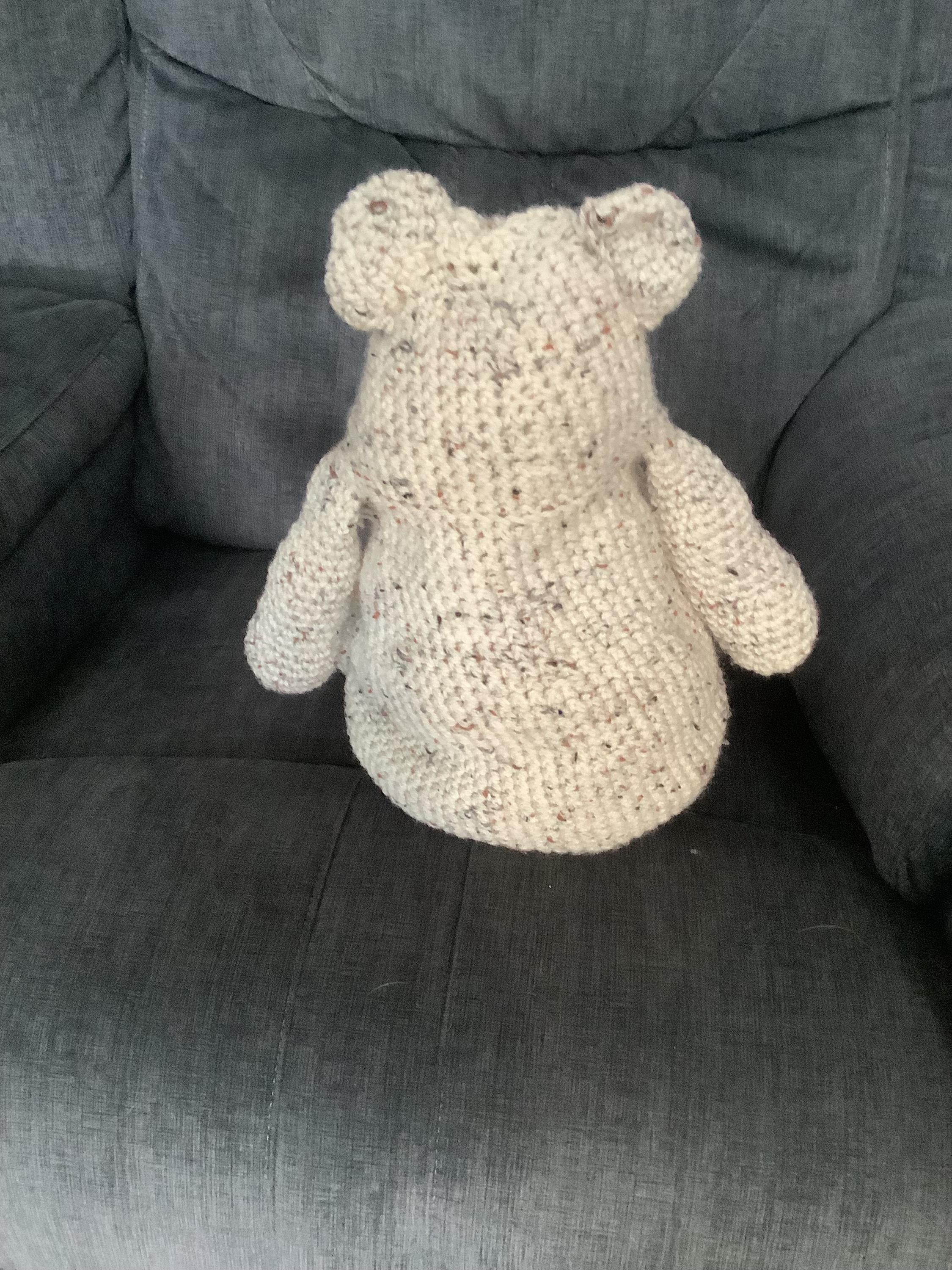 Chunky Crochet Benji Bear - Etsy