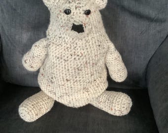 Chunky Crochet Benji Bear - Etsy