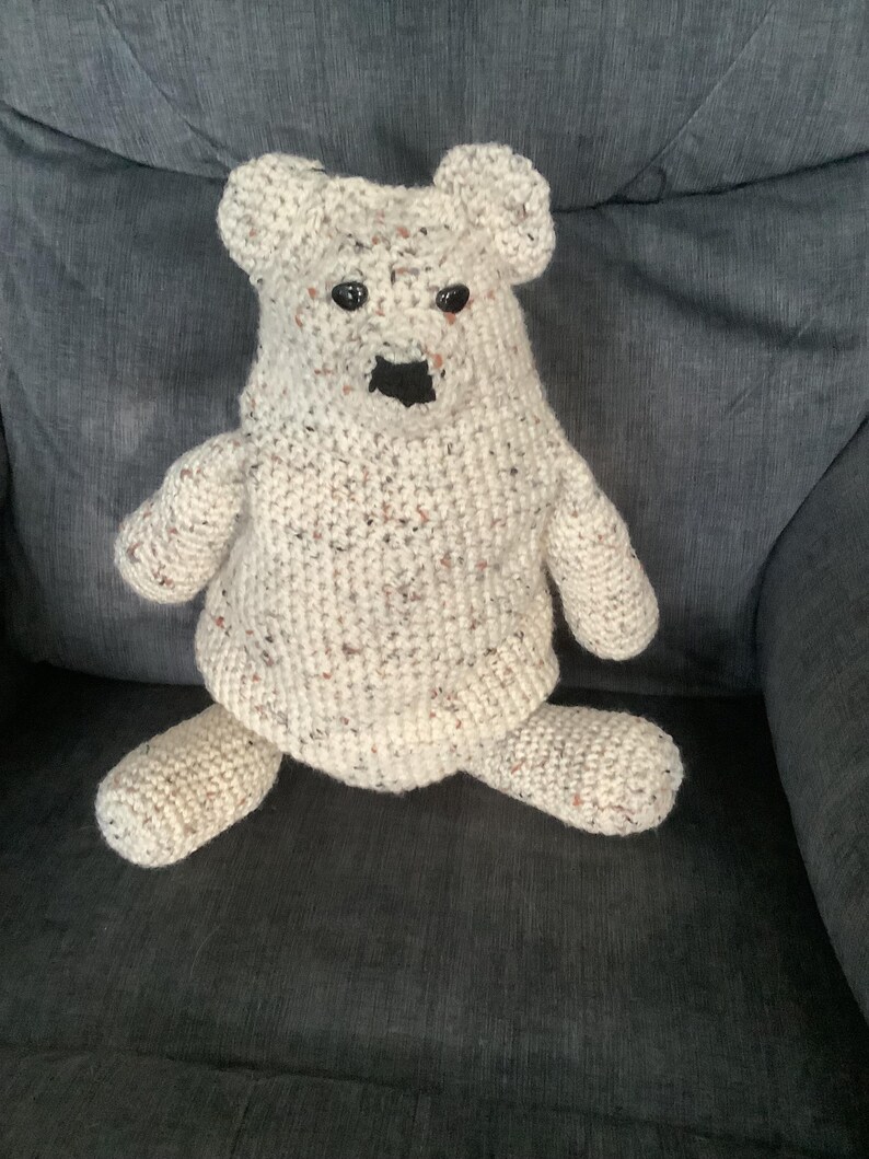 Chunky Crochet Benji Bear - Etsy