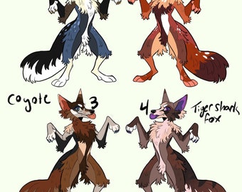 Character Adopt Furry - Etsy